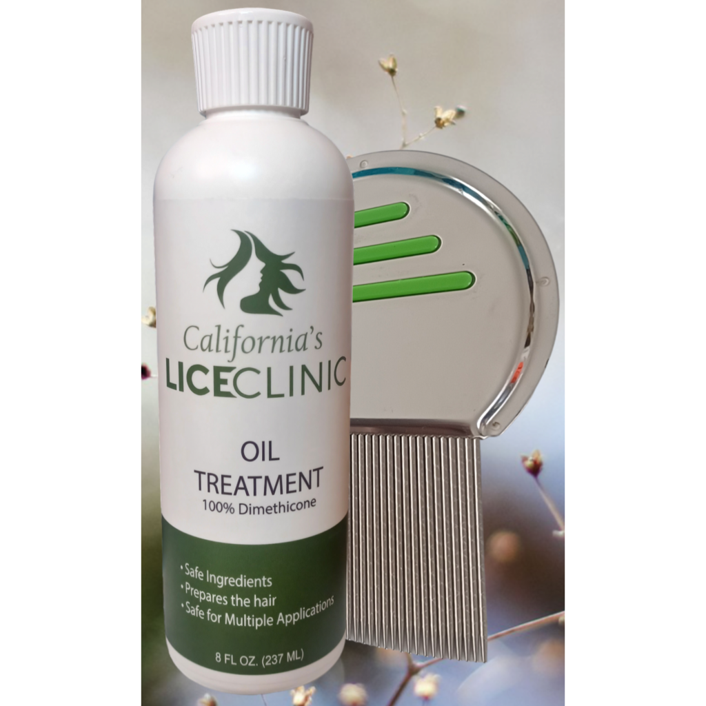 Dimethicone Oil & Lice Comb Kit | For 1-2 kids - California's Lice ...